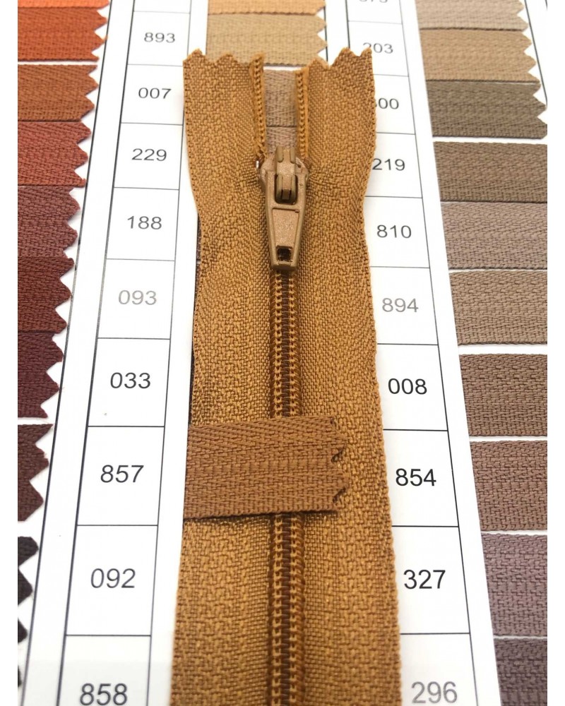 Nylon No.3 Dress zips, zippers